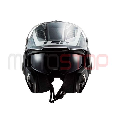Casco Abatible Moto Ls2 Ff900 Valiant I I Orbit Jeans Pinlock