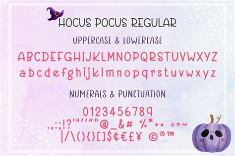 Hocus Pocus Handwriting Font So Fontsy