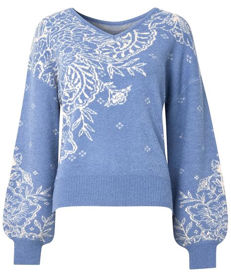 Tilly Paisley Jumper Womenswear Joe Browns