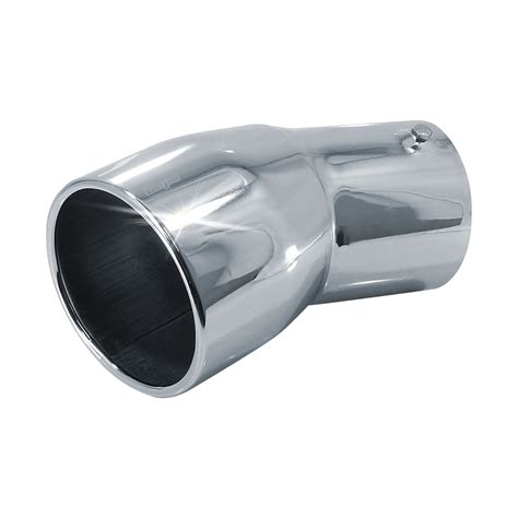 Ponteira Cromada 4 Curva Curta Caminhão 4 Polegada é Na Trucão Auto