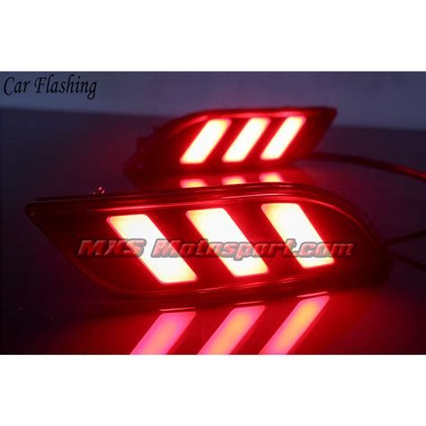 Mxstl155 Jeep Compass Rear Bumper Reflector Drl Led Tail Lights