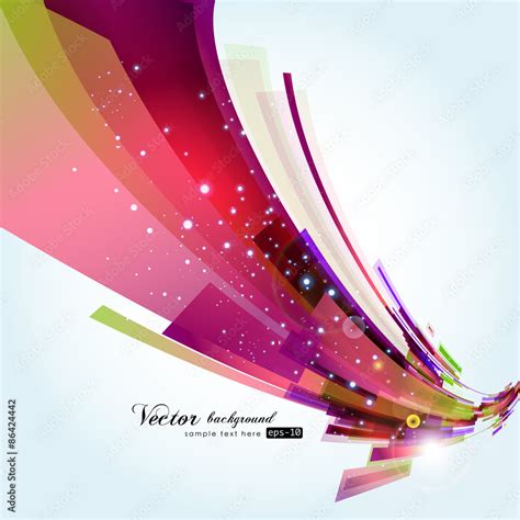 Abstract Technology Lines Vector Background Stock Vector Adobe Stock