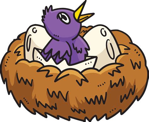 Fledgling Cartoon Colored Clipart Illustration 23851446 Vector Art At Vecteezy