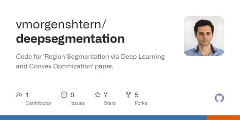 github vmorgenshtern deepsegmentation code for region segmentation