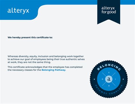 alteryx credentials accredible certificates badges and blockchain