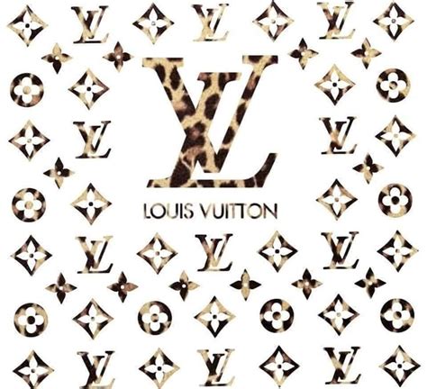 Louis Vuitton Leopard Print Vinyl Decal