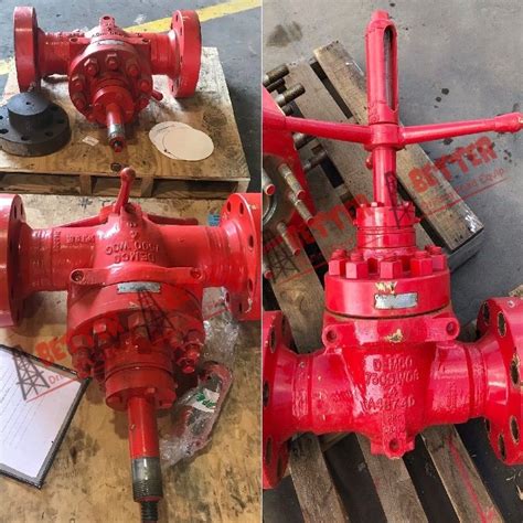 Better Demco Dm Type Mud Gate Valve 4 7500psi And Repair Kit