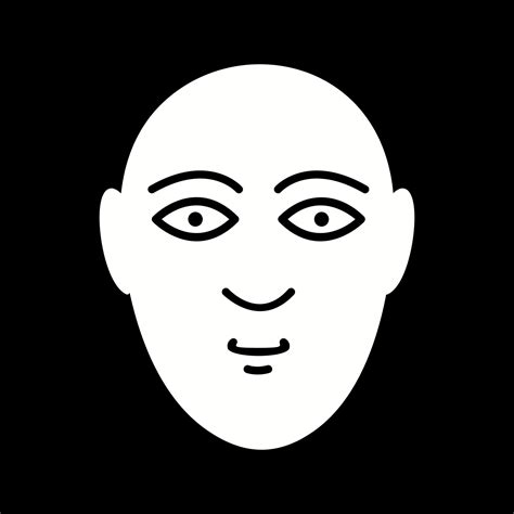 Human Face Vector Icon 19058761 Vector Art At Vecteezy