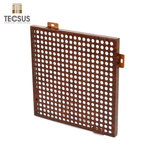 3d Perforated Exterior Building Metal Facade Curtain Wall Cladding Veneer Aluminum Solid Panel