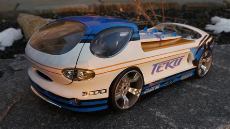 Hot Wheels Deora Ii Model Converted To Acceleracers Spec R Diecast