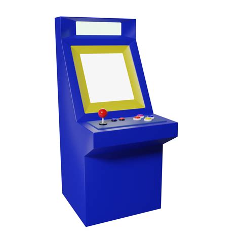 3d Arcade Machine 8822053 Png