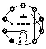 8255, Tube 8255; Röhre 8255 ID6297, Triode, vacuum | Radiomuseum.org