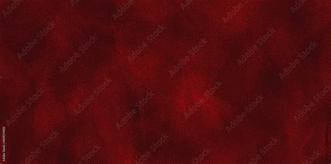 Fabric Background Close Up Texture Of Natural Weave In Dark Red Or Teal
