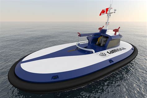 Ramora Series Towbots Remote Operated Tug Designs From Robert Allan Ltd