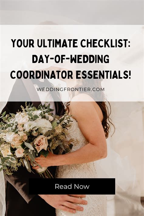 Day Of Wedding Coordinator Checklist A Complete A Z List Artofit