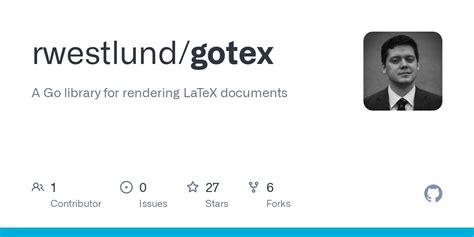 Github Rwestlundgotex A Go Library For Rendering Latex Documents