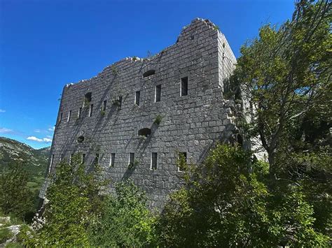 Austrian Fort Kosmac Near Budva ∷ Monteguide