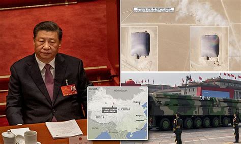 China Accelerates Work On More Than One Hundred Nuclear Missile Silos Daily Mail Online
