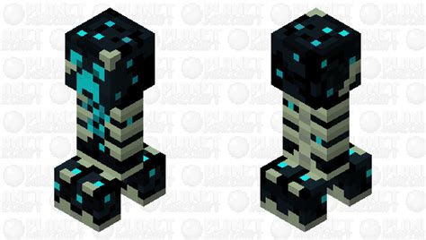 Sculk Creeper Minecraft Mob Skin
