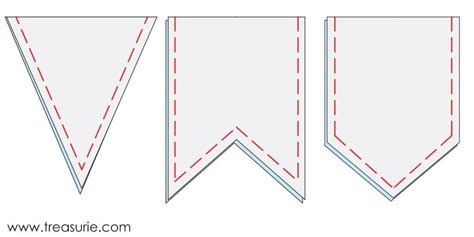 How To Make Bunting 3 Free Template Shapes