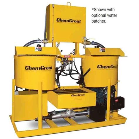 Chemgrout Cg 550 031dhes Geotech Dieselhydraulic Grouter Wmixer