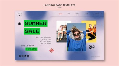Free Psd Sales Template Design