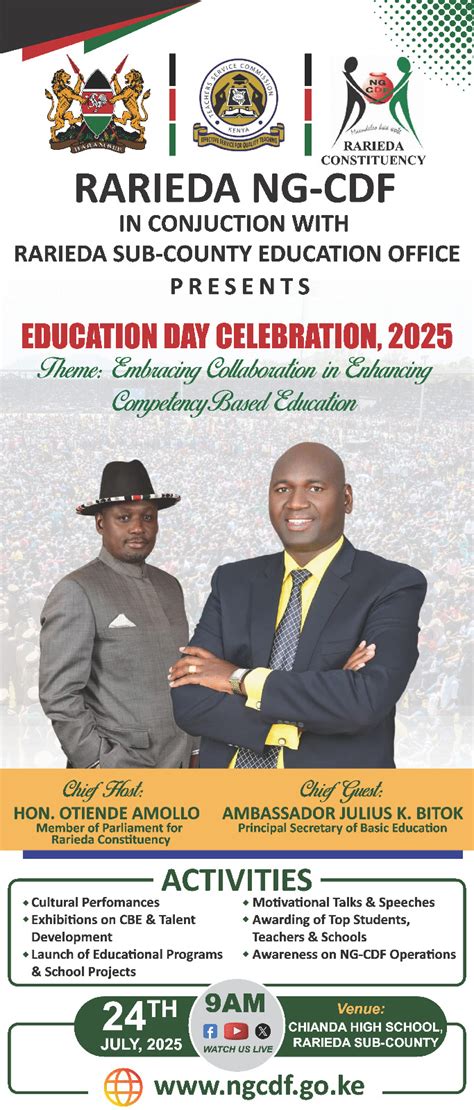 Education Achievement Celebration July 24 2025 Ngcdf Rarieda