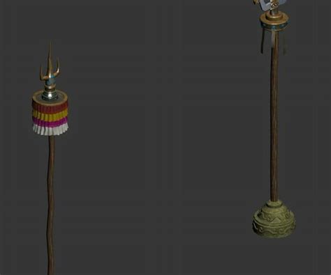 Artstation Prairie Flagpole Game Assets