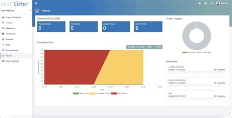 Open Source Project Management System Leantime