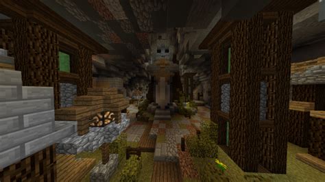 Cavern City Minecraft Map