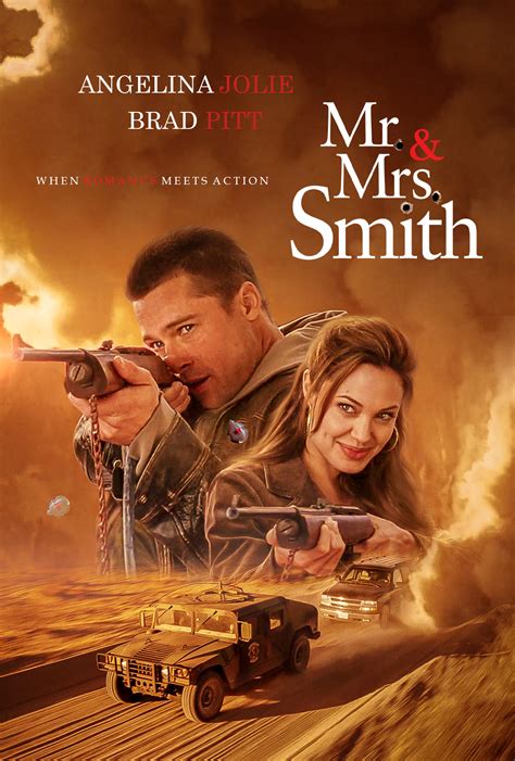 Mr And Mrs Smith 2005 Poster By Designsuperhero