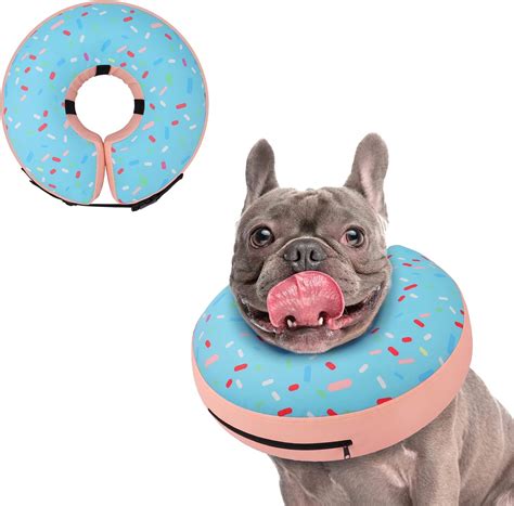 Supet Inflatable Dog Cone Collar Alternative After Surgery Doggie Neck