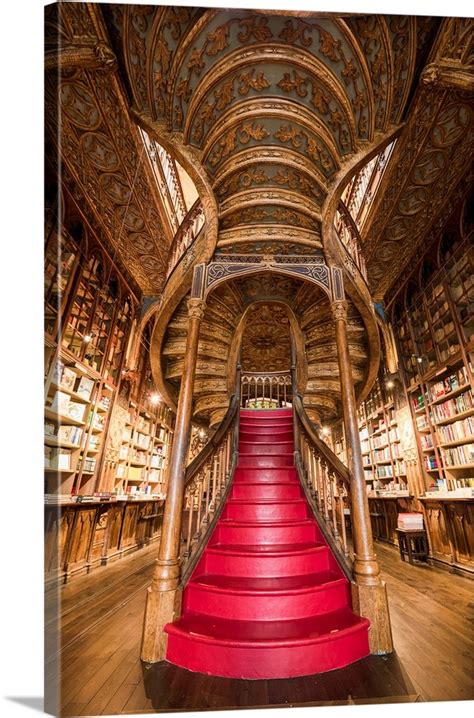 Portugal Norte Region Porto Lello Bookstore And Its Famous Forked