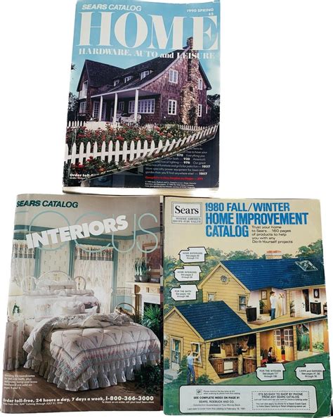 Sears Catalog 1990 Flyer 1981 Home Design Decorations Retro Vintage Interiors Etsy