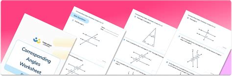 [free] Corresponding Angles Worksheet