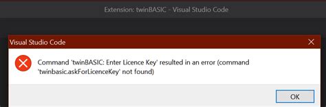 enter license key throws error · issue 479 · twinbasic twinbasic · github