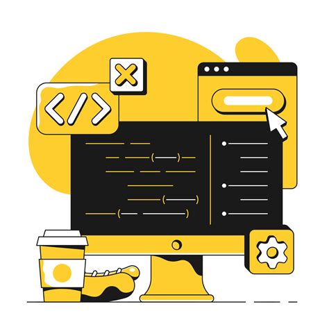 Soft Development Illustration