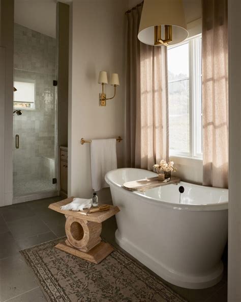 21 Serene And Luxurious Bathtub In Front Of Window Ideas