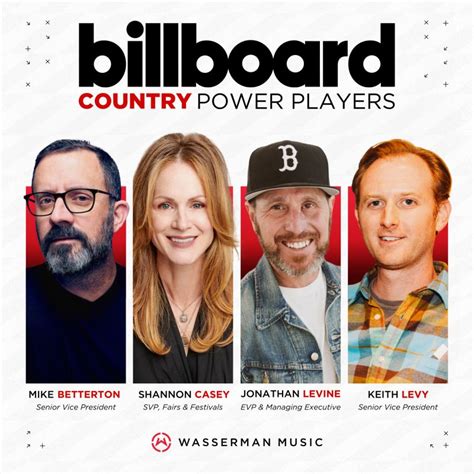 Wasserman On Linkedin Wasserman Musics Mike Betterton Shannon Casey