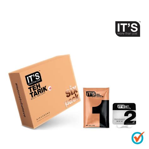 Aik Cheong Its Six Pack 72g X 6s Teh Tarik Gula Melaka Shopee Malaysia
