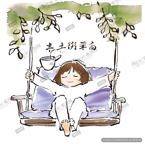 Ai创作图土笋冻手绘插画 都市隐居生活 席地而卧 小憩场景 地上不长草 惬意下午插画 独活插画 山药插画手绘 北上广深插画素材手绘 享受午后插画 悠闲的小姑娘插画 午后的小女孩插画 铁棍山药