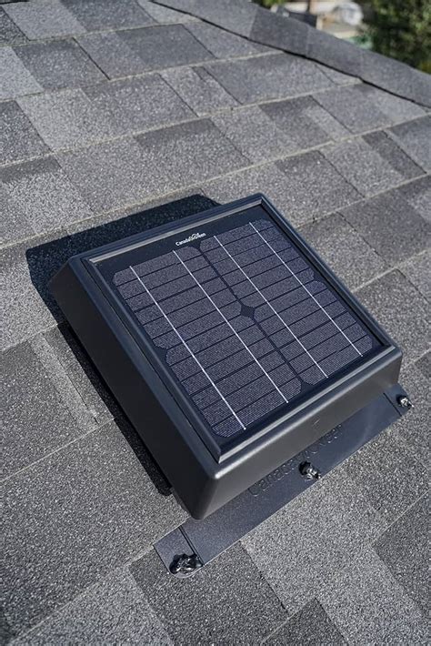 Quiet Solar Powered Roof Fan 4 Seasons Pro Solar Powered Roof Vent