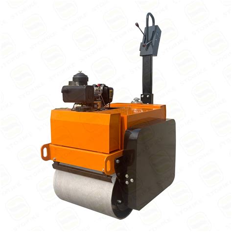 05 Ton Walk Behind Roller Compactor Mini Road Roller For Sale 330kg