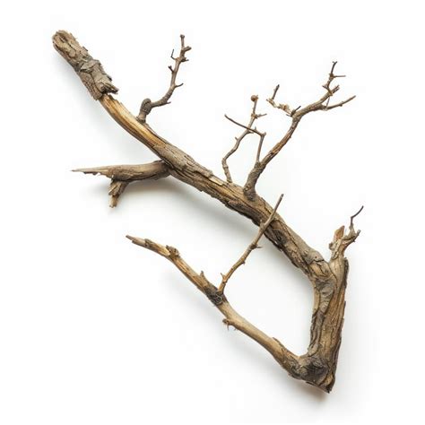 Premium Photo Dead Branch Isolated On White Background