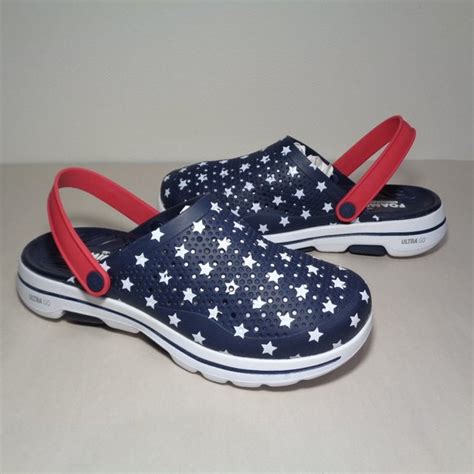 Skechers Shoes Skechers Size M Foamies Go Walk 5 Stars And Stripes