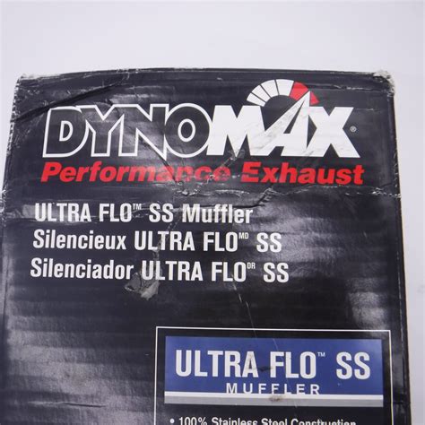 Dynomax 17296 Ultra Flo Ss Muffler For 1999 2023 Chevy Silverado