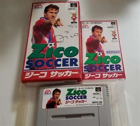 超級任天堂 Sfc Game 足球 Football Zico 電子遊戲 電子遊戲 Nintendo 任天堂 Carousell
