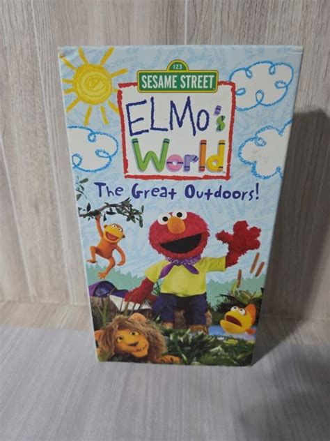 Sesame Street Elmos World Great Outdoors Vhs 967 Picclick Ca