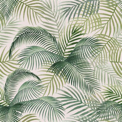 Palm Leaf Pattern Background