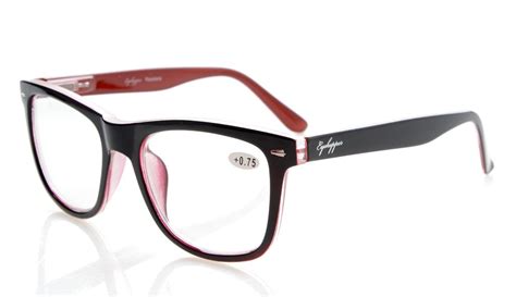 Eyekepper Readers Square Large Lenses Spring Hinges Reading Glasses